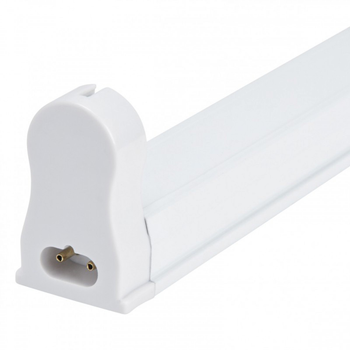 Luminaria Regleta 1 Tubo LED T8 1200mm Aluminio Serie ECO